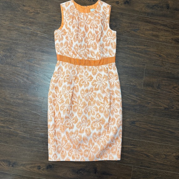 Carmen Marc Valvo | Dresses | Carmen Marc Valco Orange And White ...